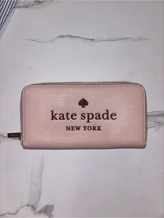 kate spade | Bags | Kate Spade Pink Pebbled Ziparound Wallet | Poshmark
